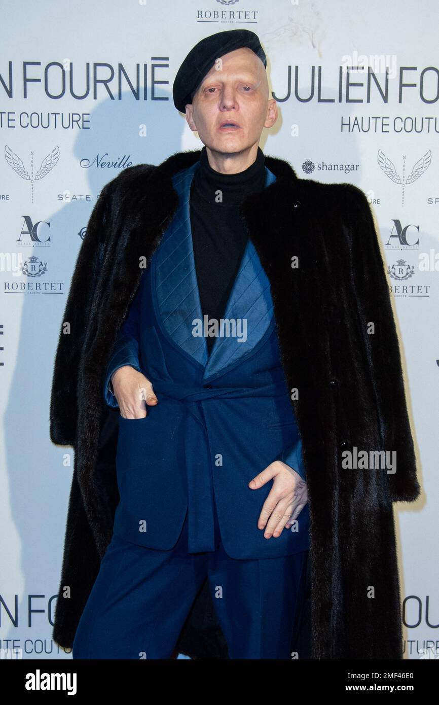 Ali Mahdavi attending the Julien Fournie Haute Couture Spring Summer ...