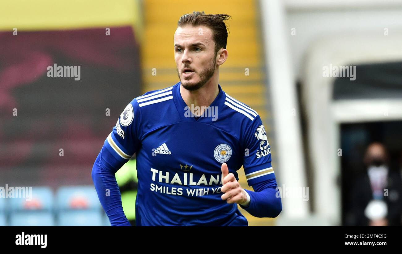 Leicester's James Maddison during the English Premier League soccer ...