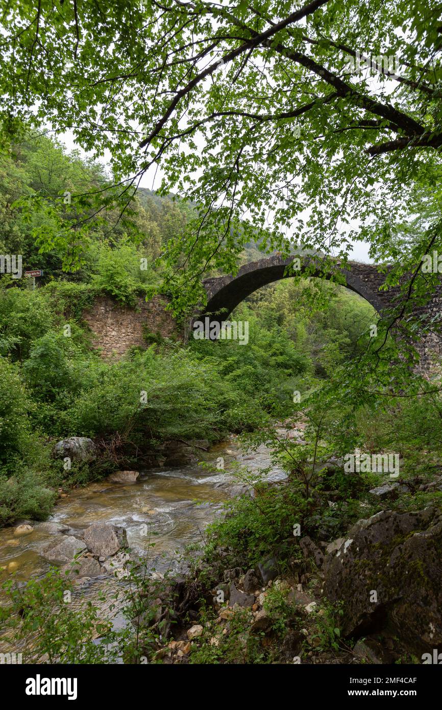 Ponte della Pia is a stone-arched bridge of Roman origin, rebuilt in ...