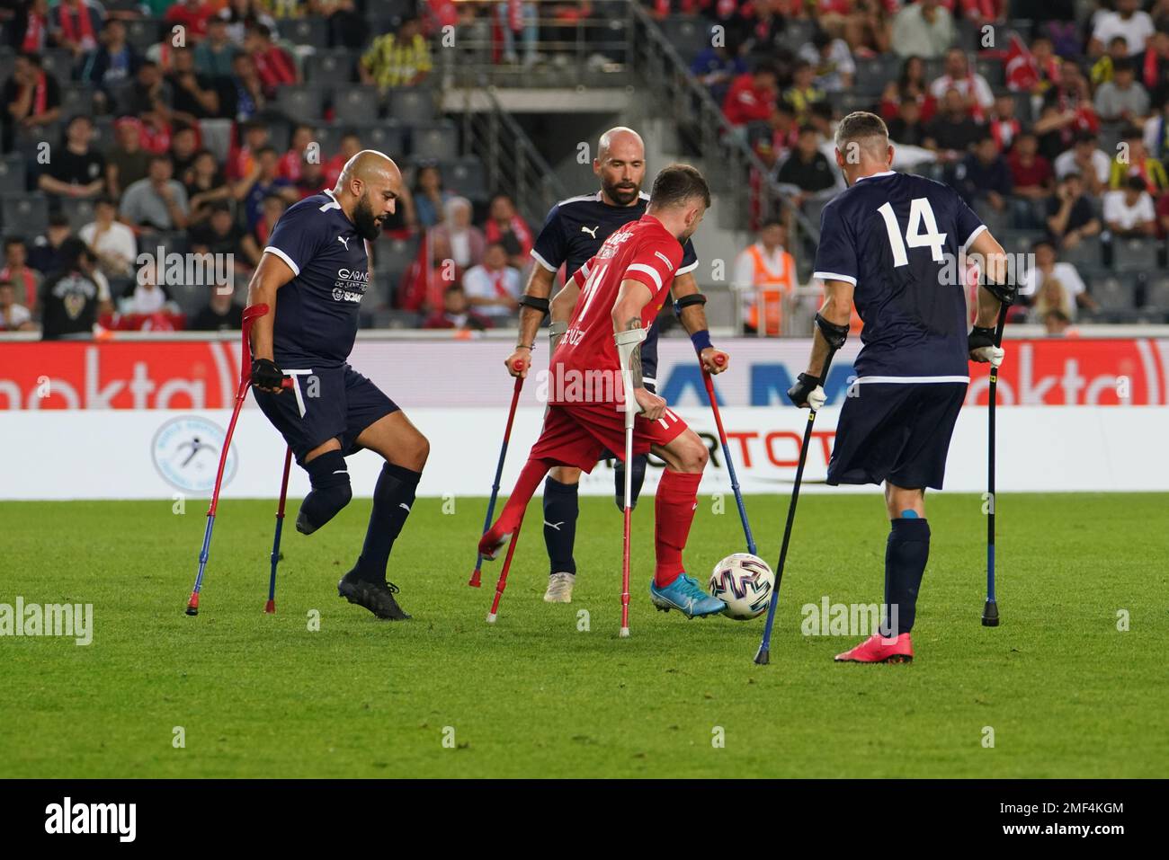 ISTANBUL, TURKIYE - SEPTEMBER 30, 2022: Tukiye vs France National teams ...