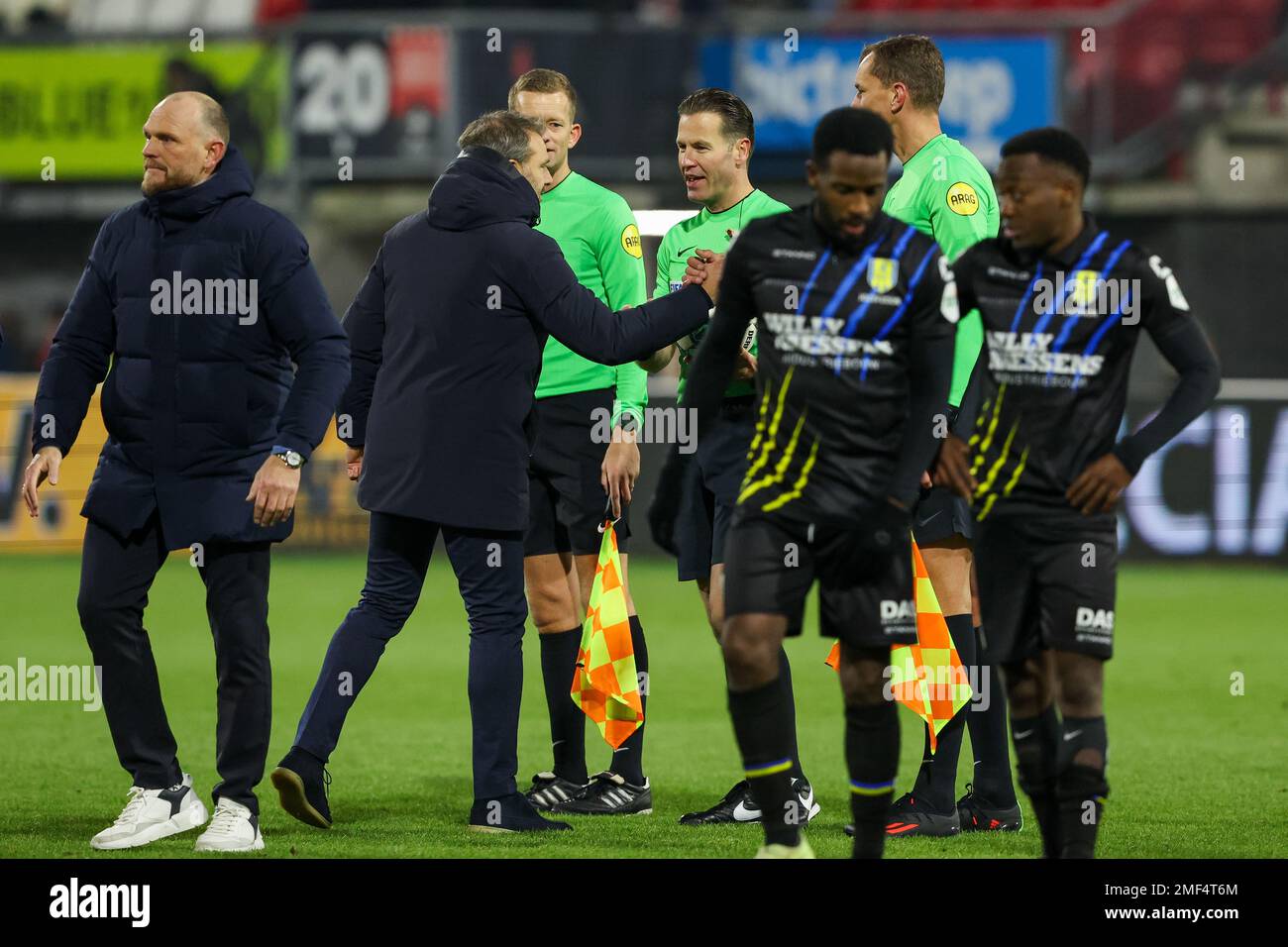 ROTTERDAM, NETHERLANDS - JANUARY 24: Headcoach Maurice Steijn of Sparta ...