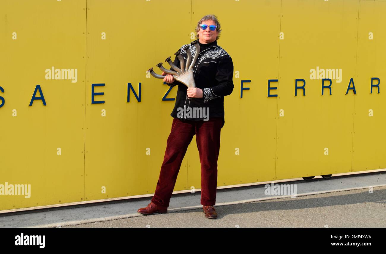 In this image released on Friday, Feb. 19, 2021, Heiko Saxo The Car ...