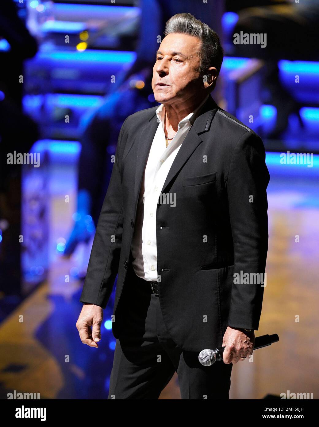 Ricardo Montaner performs at Premio Lo Nuestro at American Airlines ...