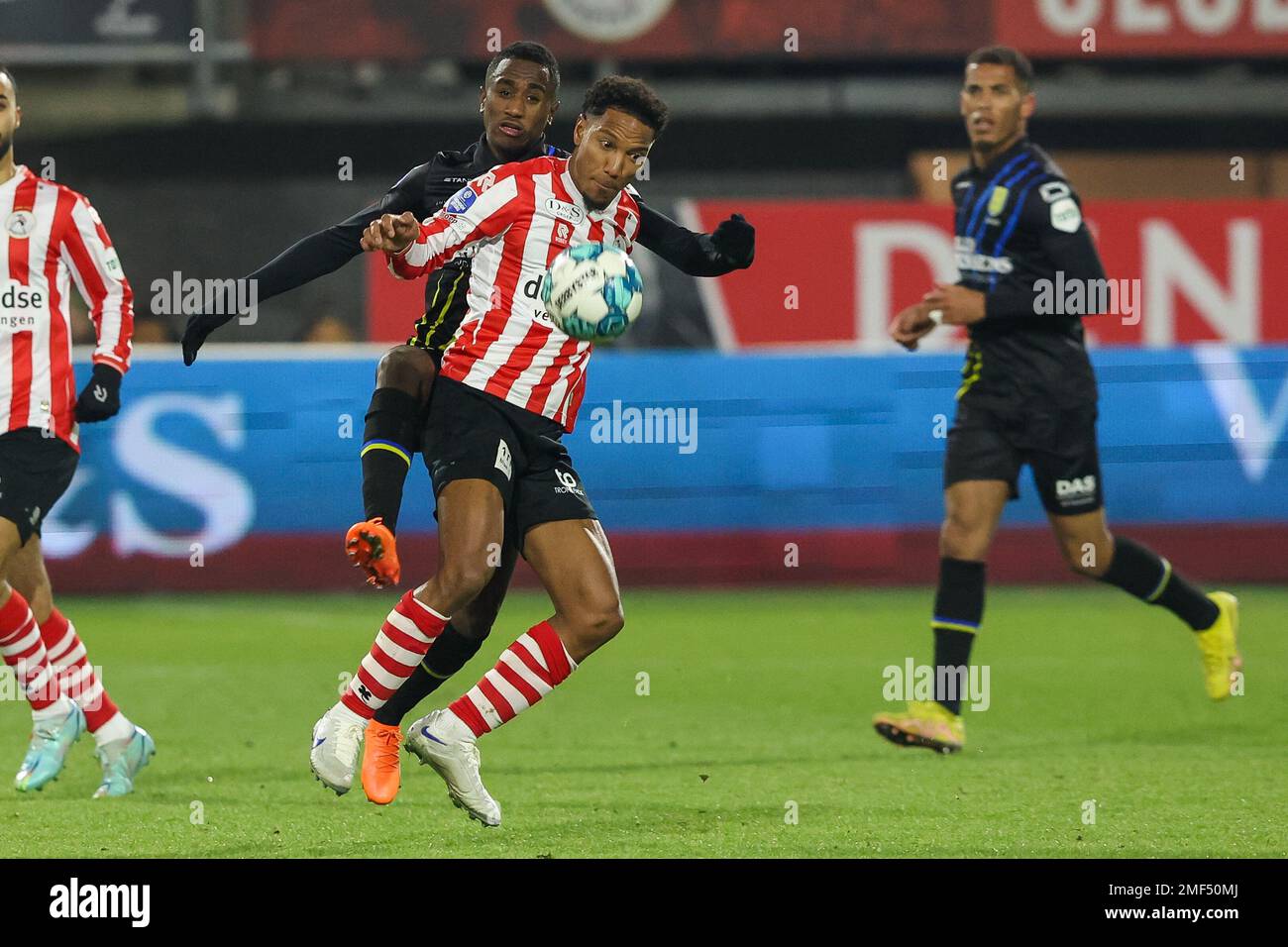 ROTTERDAM, NETHERLANDS - JANUARY 24: Kevin Felida of RKC Waalwijk ...