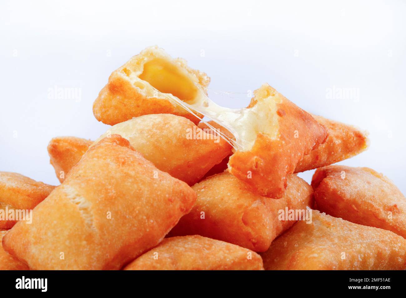 Pastel, Brazilian snack, Traditional Brazilian cheese pastry Stock ...