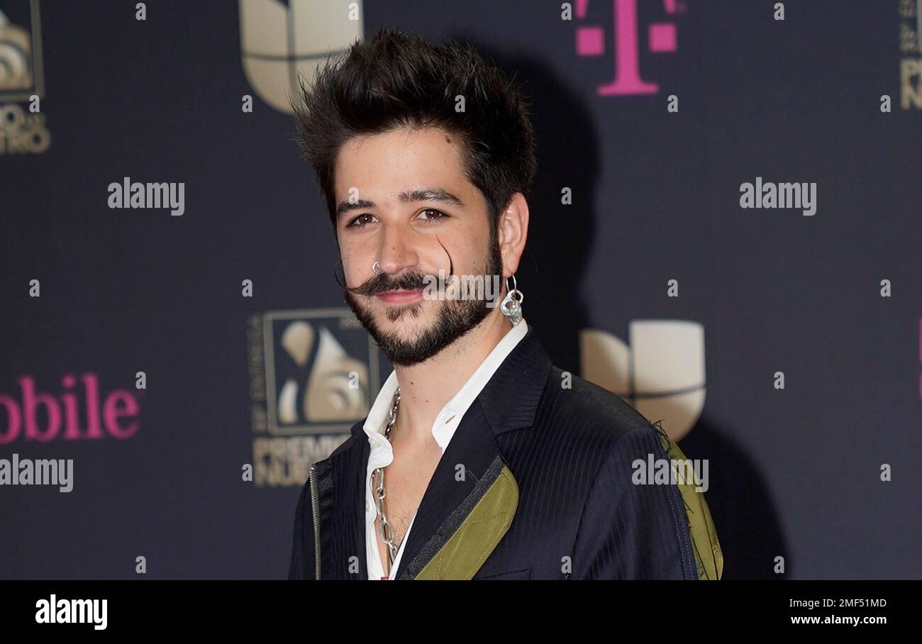 Camilo arrives at Premio Lo Nuestro at American Airlines Arena on ...