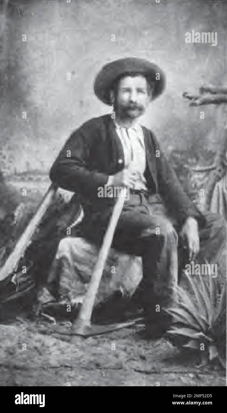 George Warren, American prospector Stock Photo - Alamy