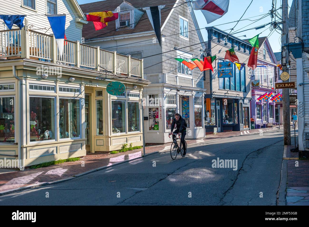 Provincetown flags hi-res stock photography and images - Alamy