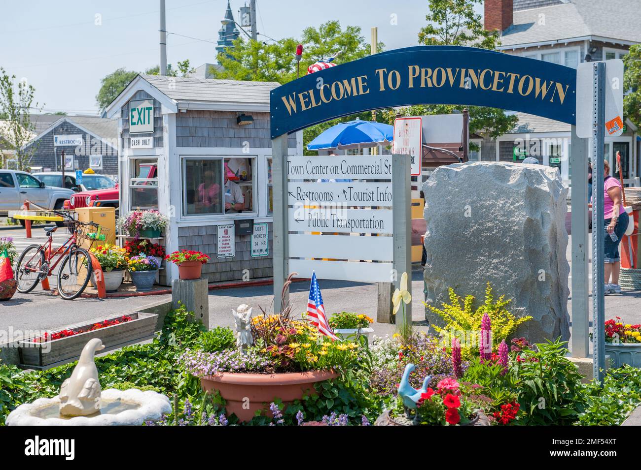 MacMillan Pier at Provincetown harbor. Cape Cod is a popular travel ...