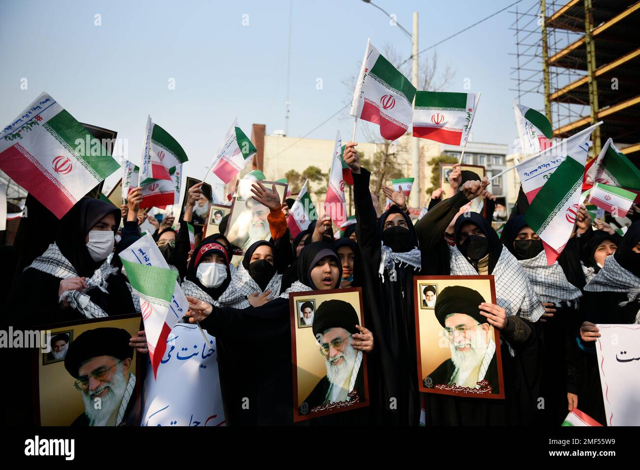 Iranian protest posters hi-res stock photography and images - Alamy