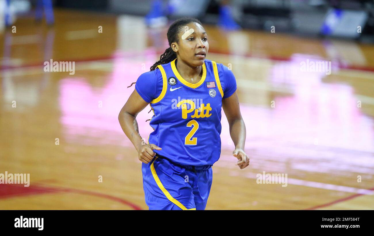 Pittsburgh's Liatu King (2) during an NCAA basketball game against ...