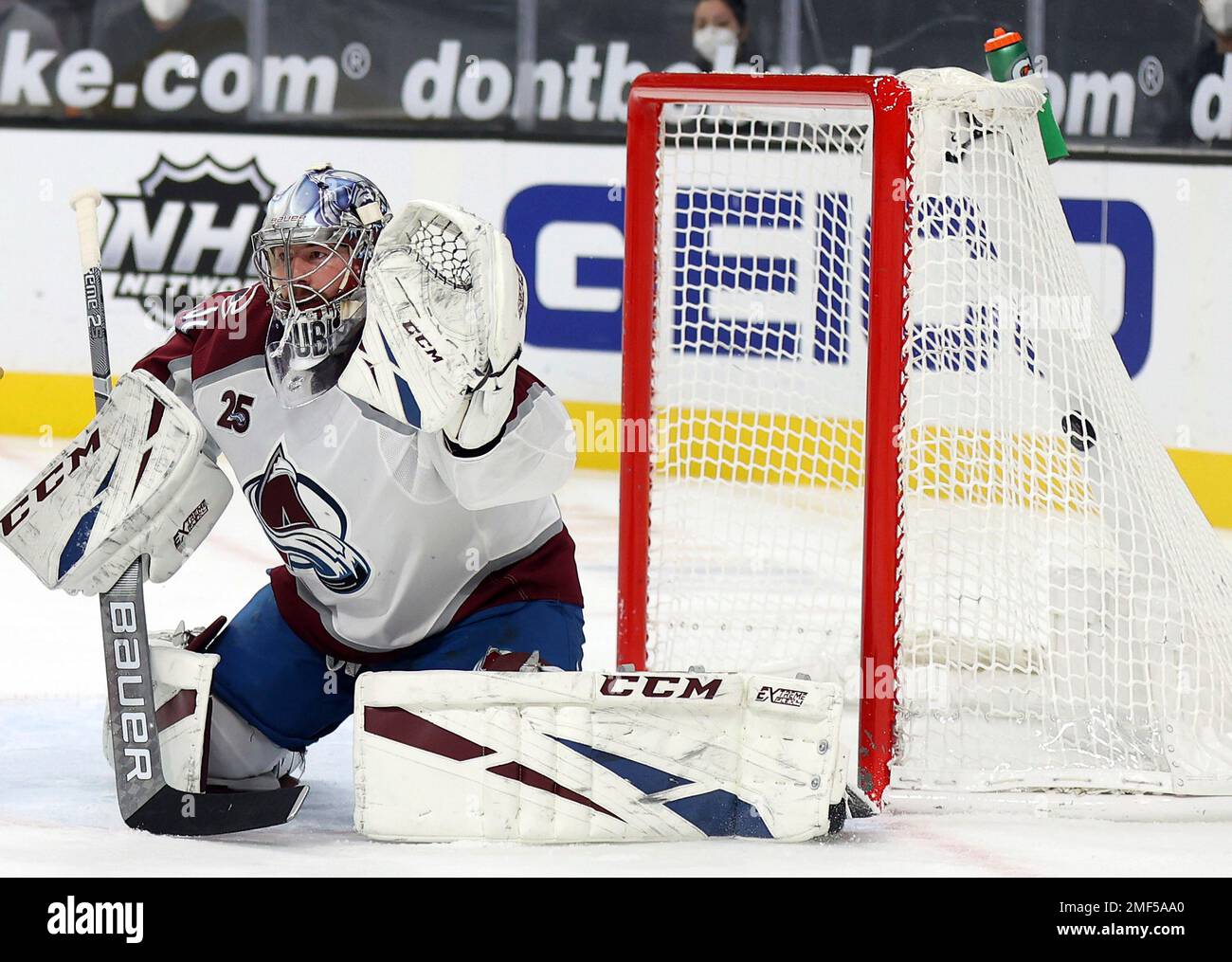 Vegas Golden Knights left wing Max Pacioretty (67) scores on Colorado ...