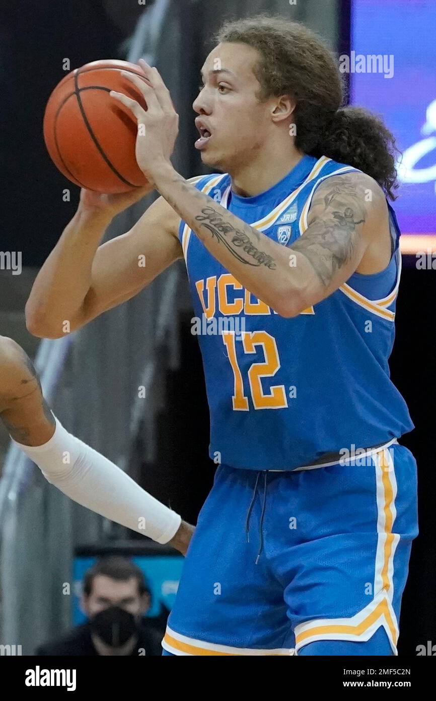 UCLA forward Mac Etienne (12) in action against Washington during an ...