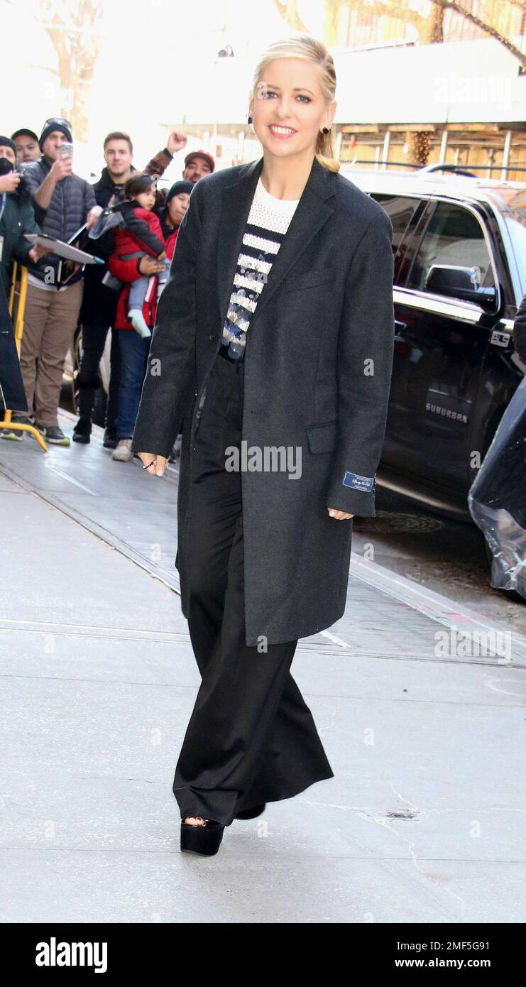 Sarah Michelle Gellar visits ‘The View’ while in NYC to promote ‘Wolf ...