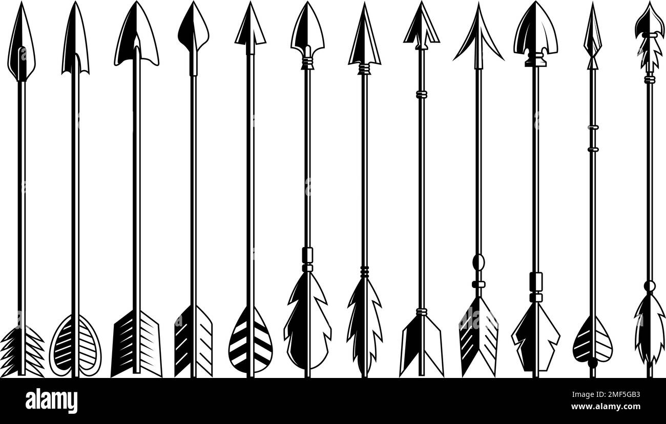 Indian Arrow Drawing