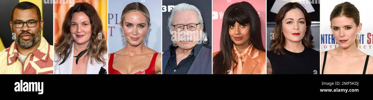 This combination photo of celebrities with birthdays from Feb. 21-27 ...