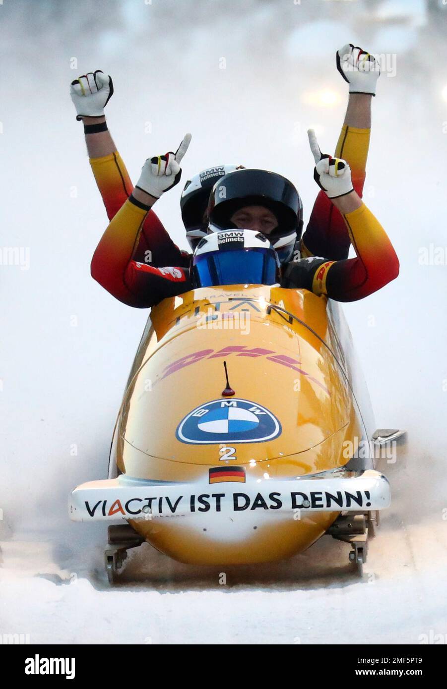 Team Johannes Lochner, Florian Bauer, Christopher Weber and Christian ...