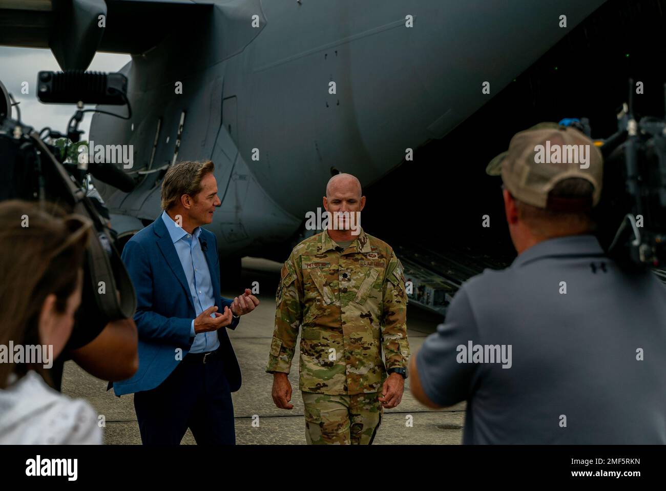 U.S. Air Force Lt. Col. Alex Pelbath, 437th Operations Group, and Fox ...
