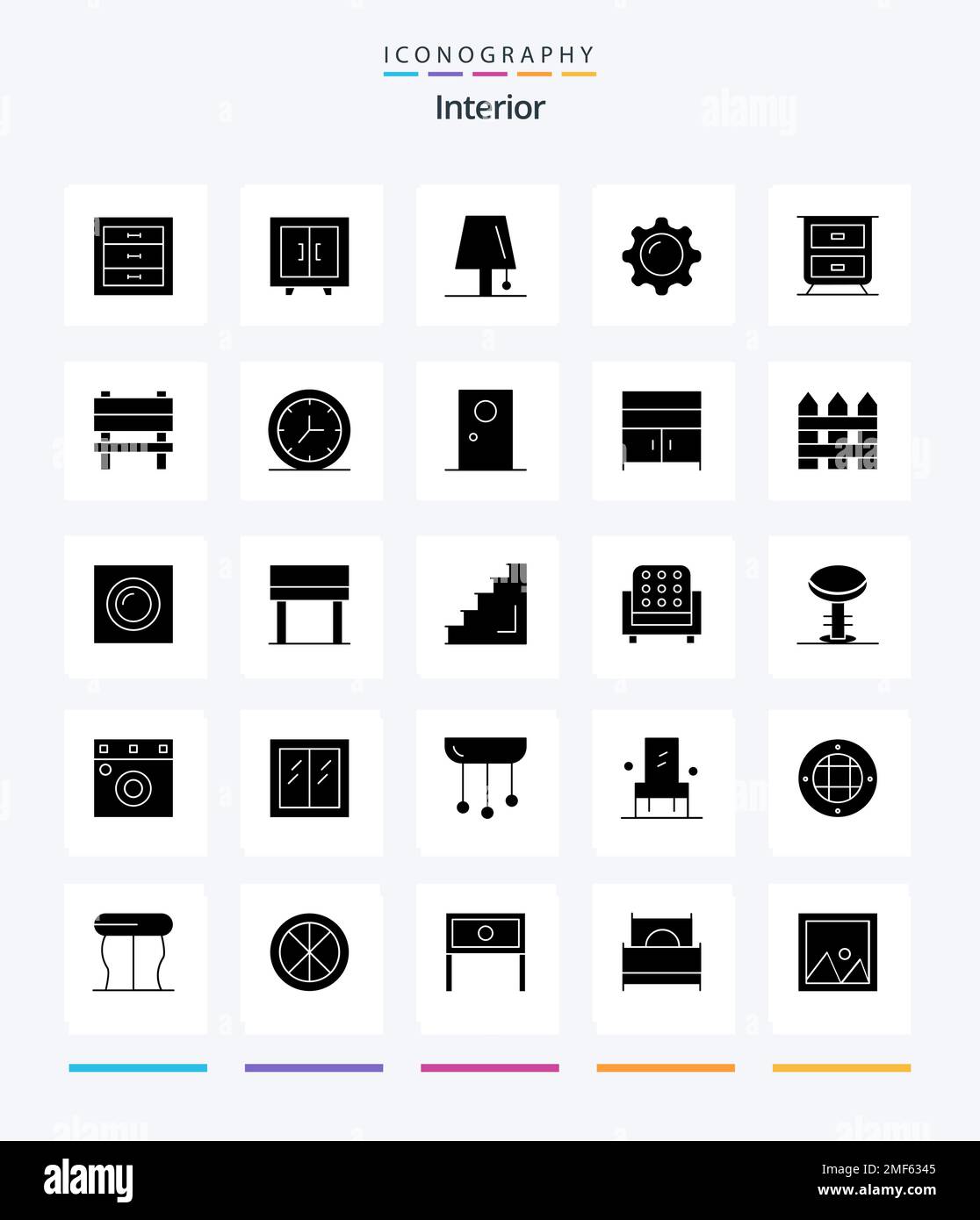 Interior Design Icons Free Download