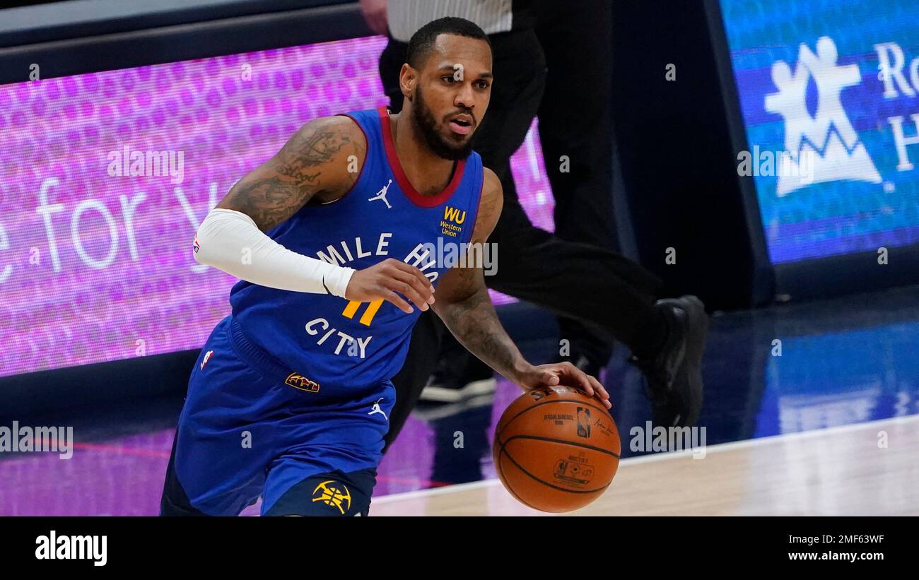 Denver Nuggets guard Monte Morris (11) in the second half of an NBA ...