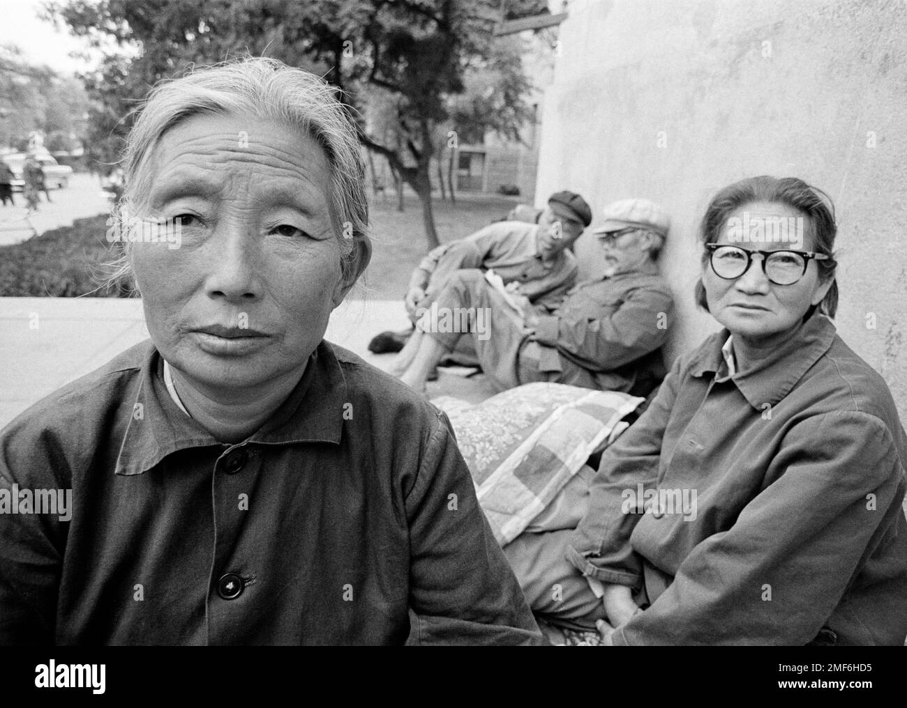 Chinese people are camped out on the doorstep of the Peking ...