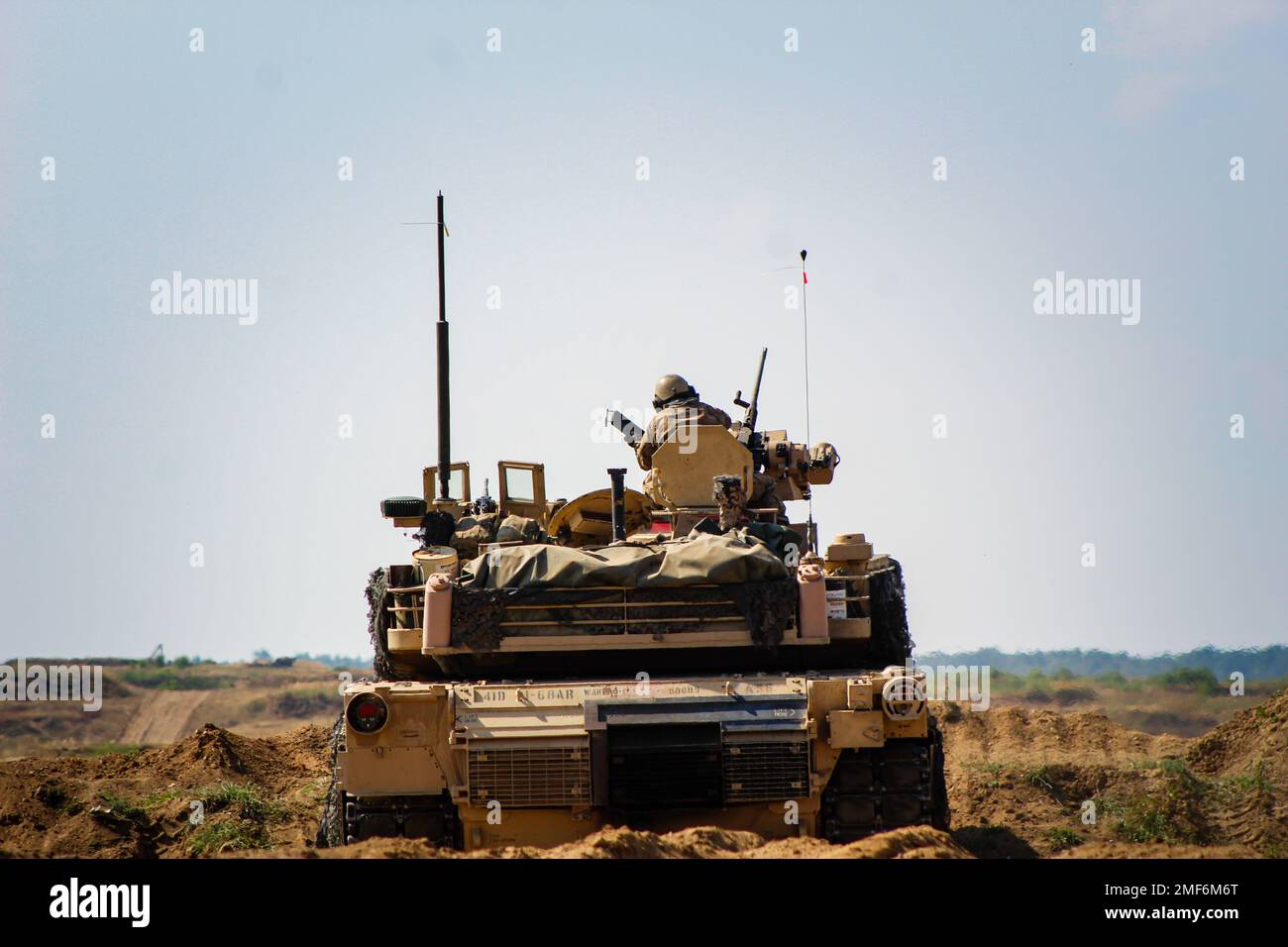 A U.S. Army M1A2 Abrams tank assigned to 1st Battalion, 68th Armor ...