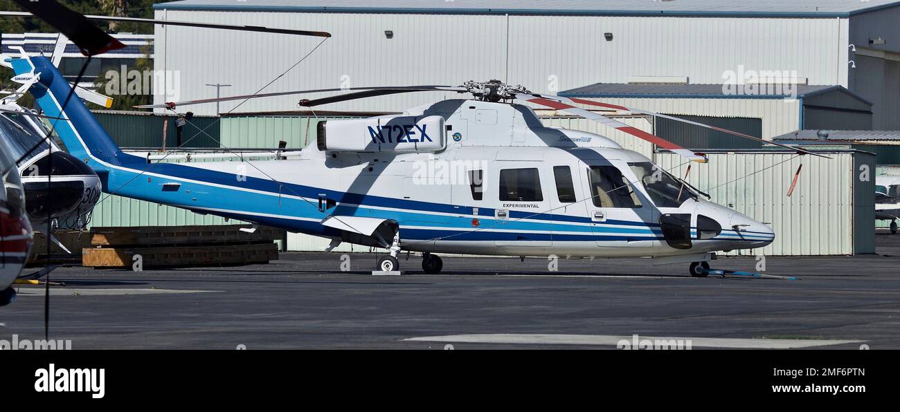 FILE - In this Feb. 1, 2018, file photo shows a Sikorsky S-76B ...