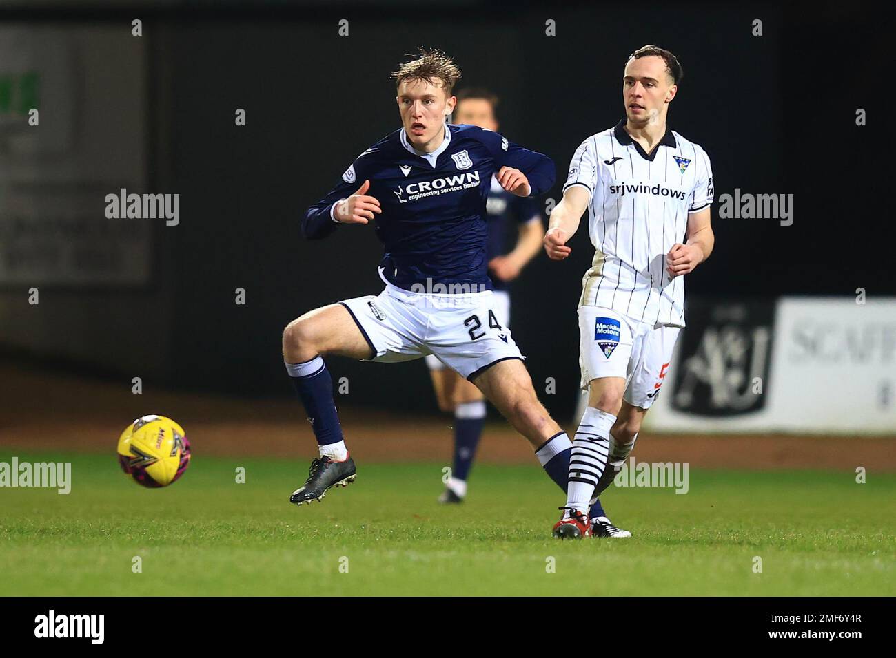 Dundee, Scotland, UK. 24th January 2023; Dens Park, Dundee, Scotland ...