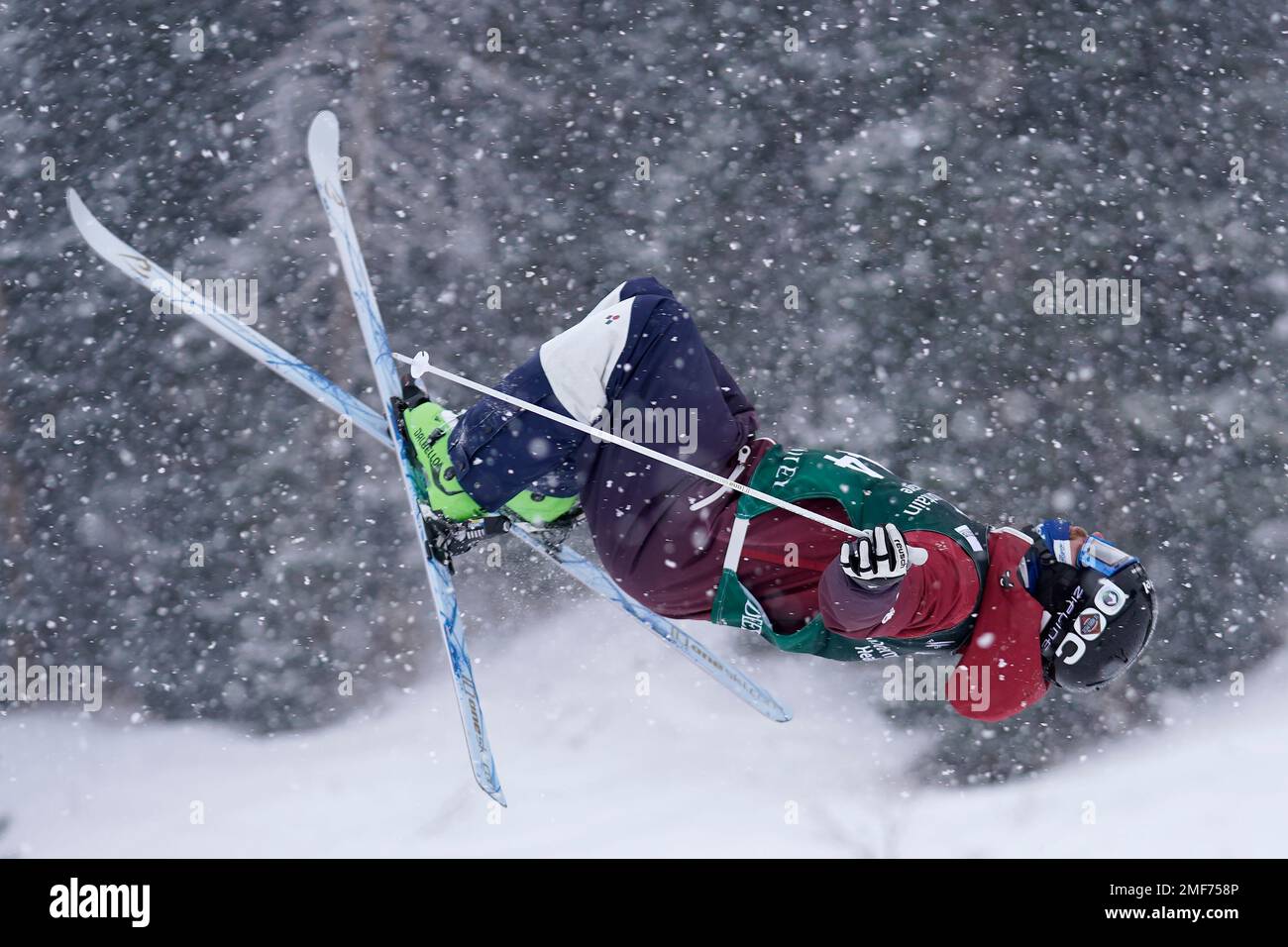Great Britain's Thomas Gerken Schofield competes during qualifying in ...