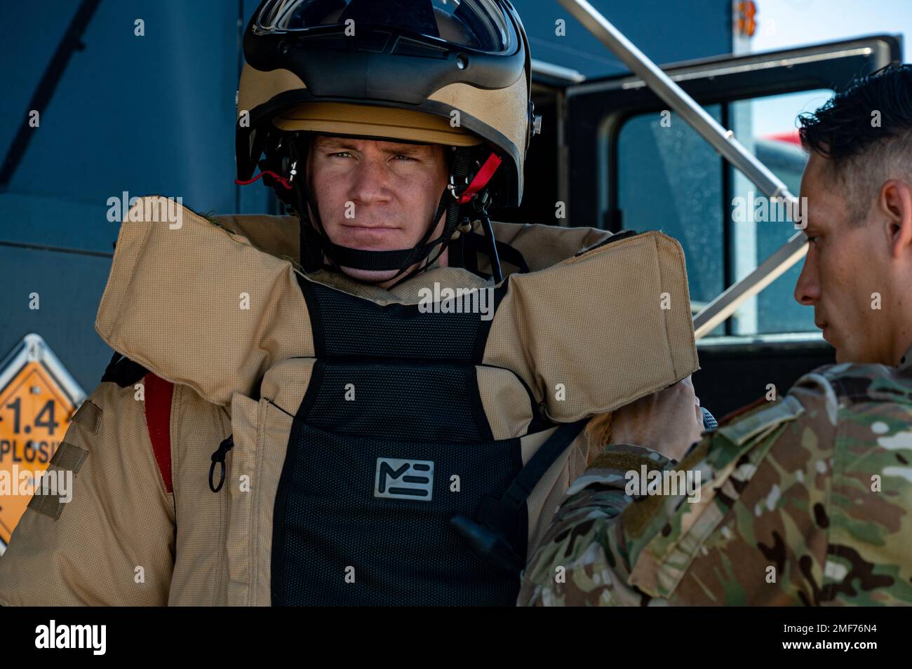 Tech. Sgt. Kyle Lyon, 355th Civil Engineering Squadron explosive ...