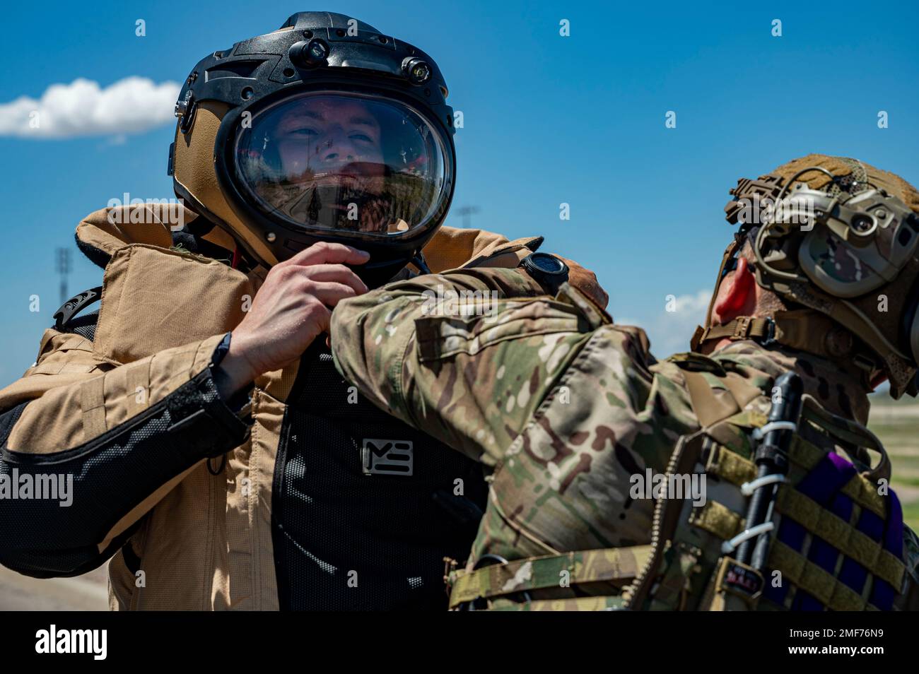 Tech. Sgt. Kyle Lyon, 355th Civil Engineering Squadron explosive ...