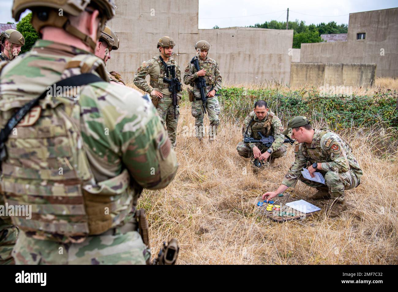 U.S. Air Force Staff Sgt. Matthew St. Denis, 435th Security Forces ...