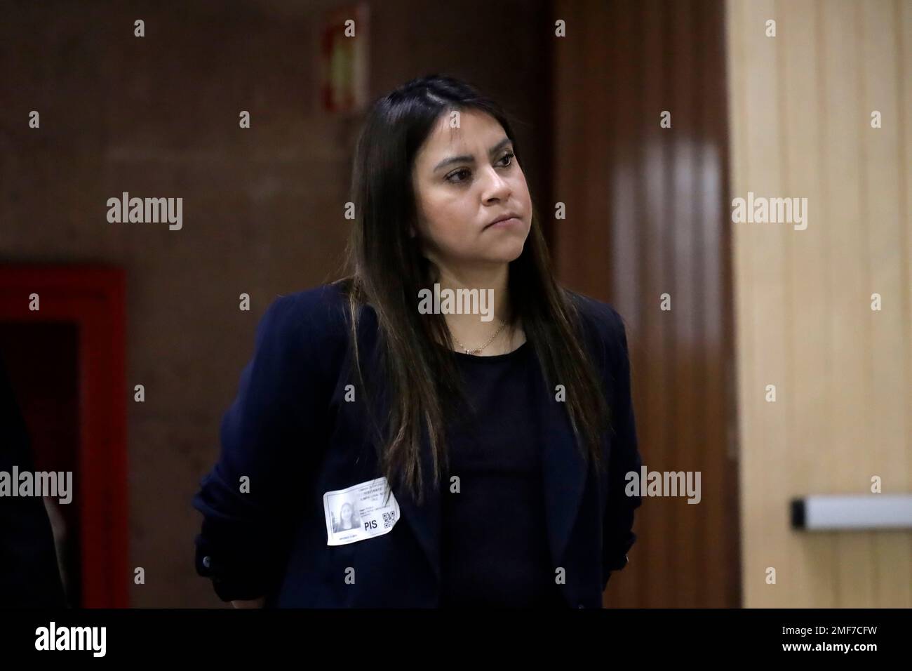 Mexico City, Mexico. 24th Jan, 2023. Activist Olimpia Coral Melo at the ...