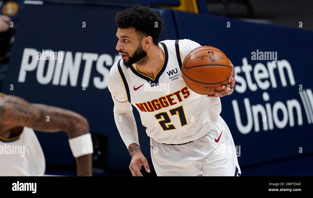 Denver Nuggets guard Jamal Murray (27) in the second half of an NBA ...