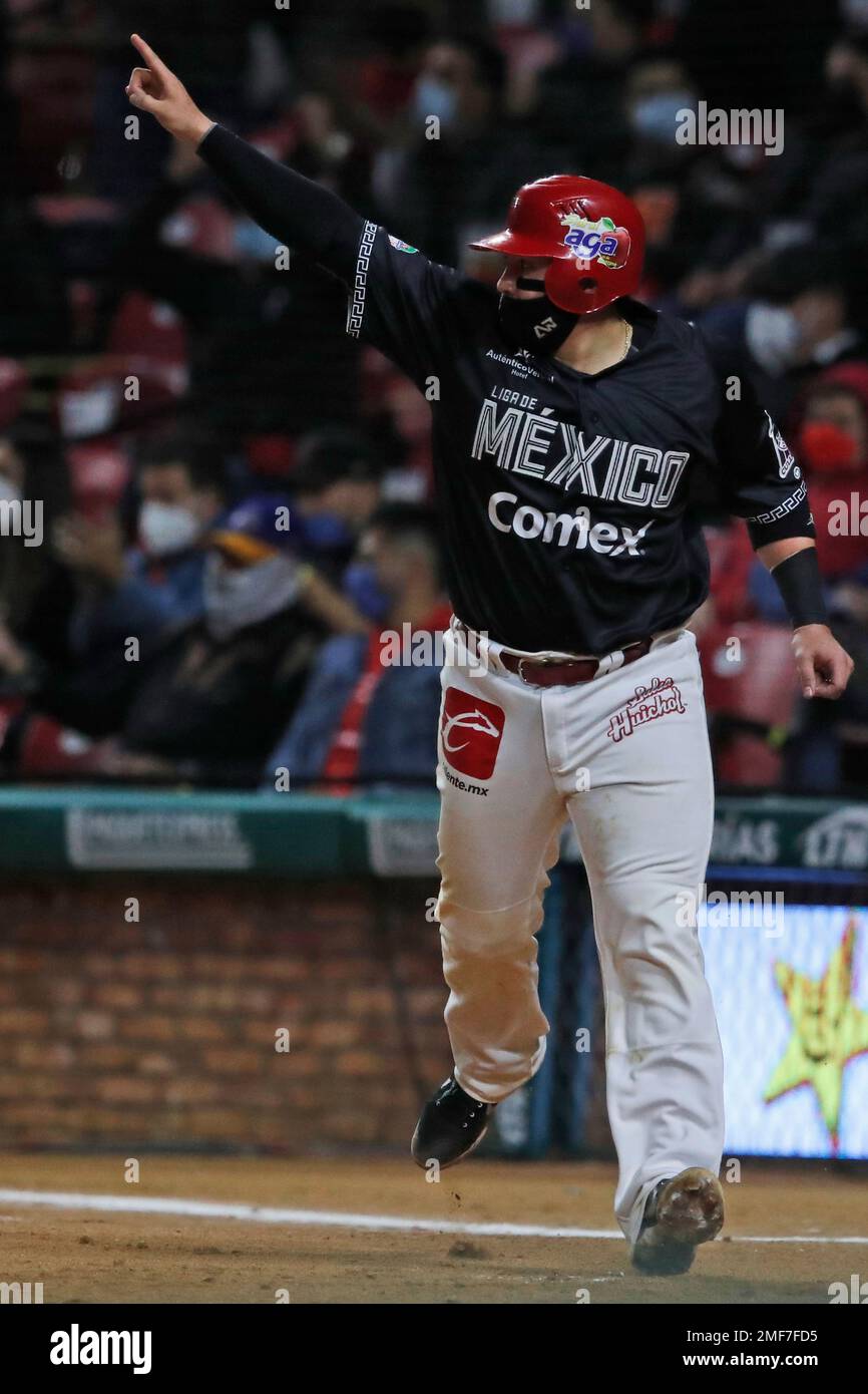 Mexico's Alexis Wilson celebrates after scoring against Puerto Rico ...