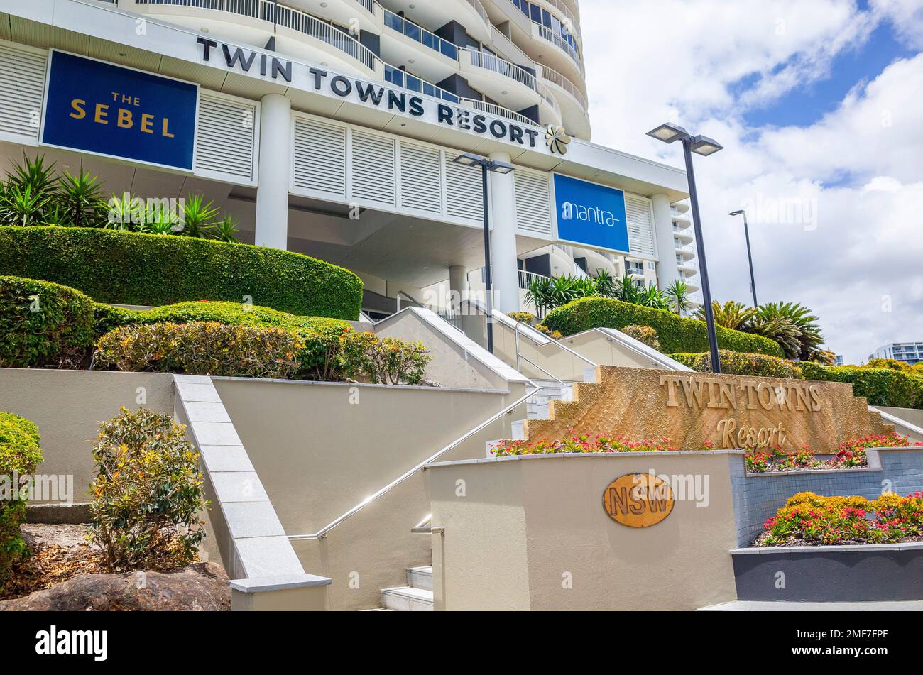 The Twin Towns Services Club resort in the border town of tweed heads ...