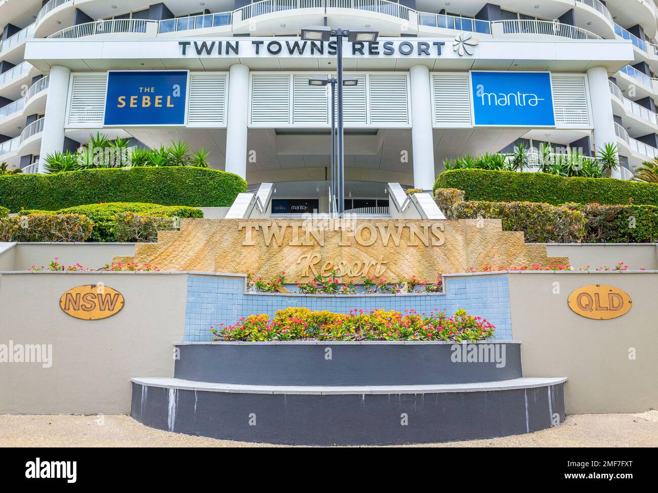 The Twin Towns Services Club resort in the border town of tweed heads ...