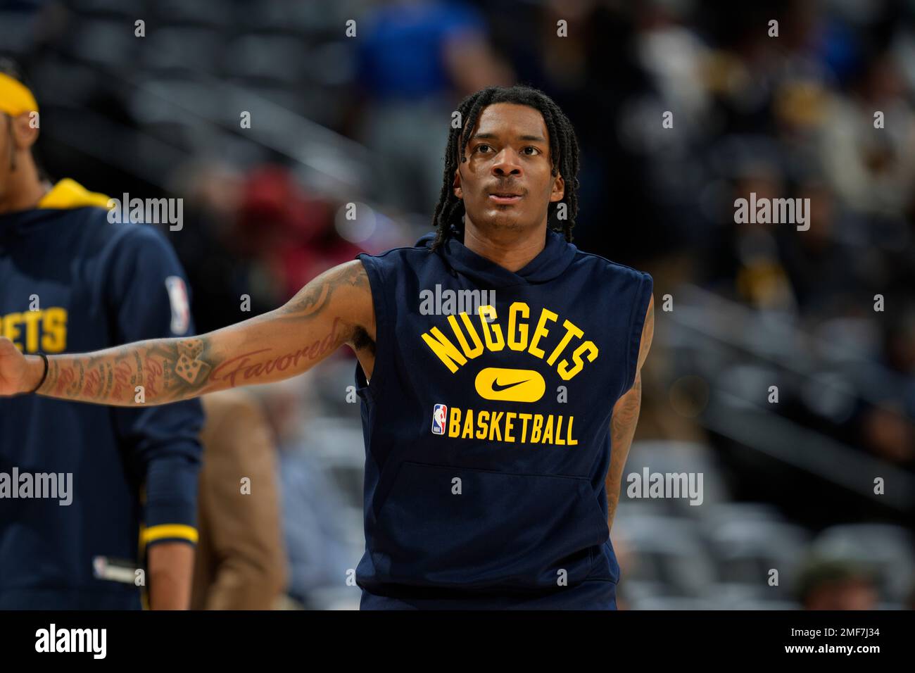 Denver Nuggets guard Bones Hyland (3) in the first half of an NBA ...