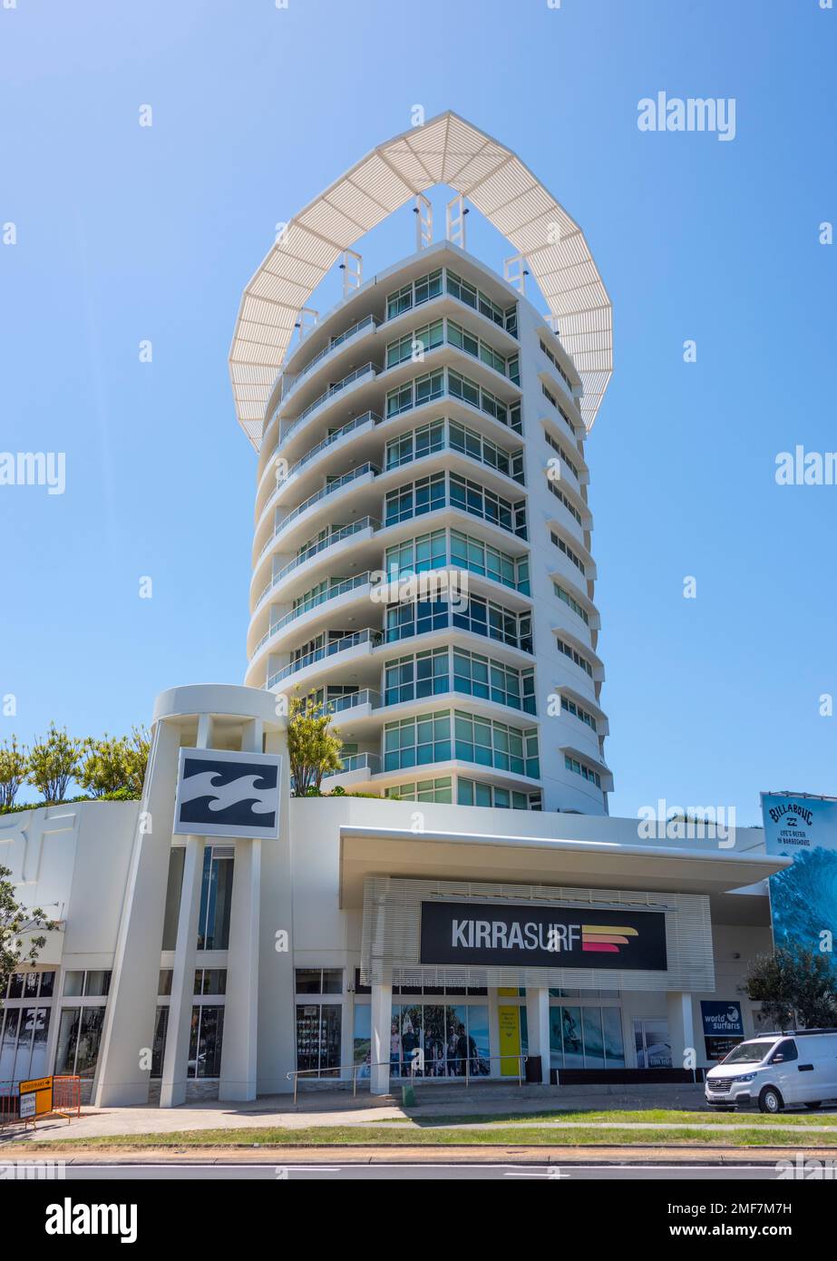 Kirrasurf building at Kirra, gold coast, queensland, australia Stock ...