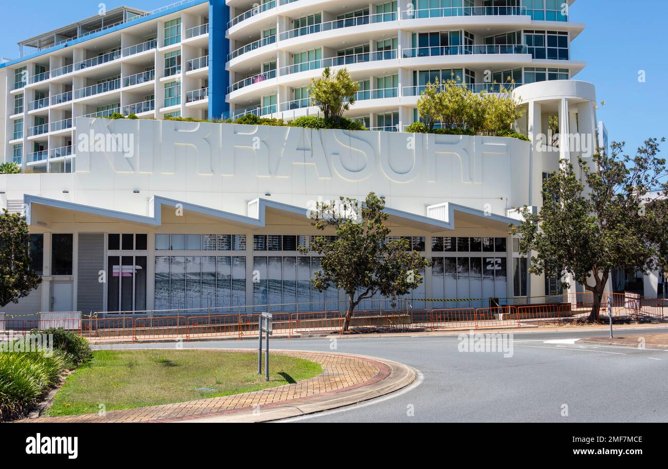 Kirrasurf building at Kirra, gold coast, queensland, australia Stock ...
