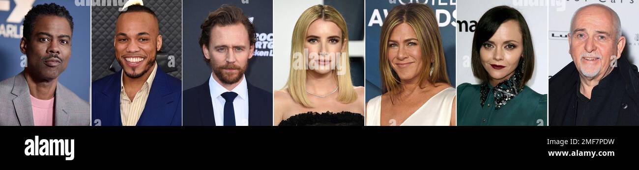 This combination photo of celebrities with birthdays from Feb. 7-13 ...