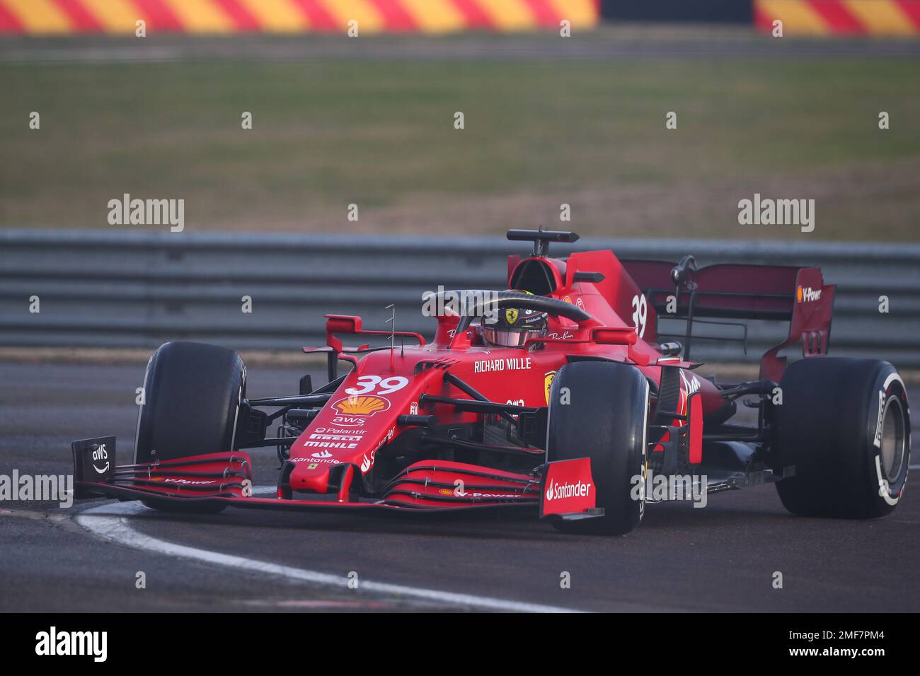 #39 Robert Shwartzman, Scuderia Ferrari during a test with the old 2021 ...