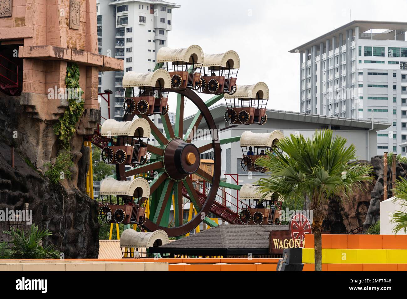 Kuala Lumpur,Malaysia - December,4,2022 : Close-up view of the Wagon ...