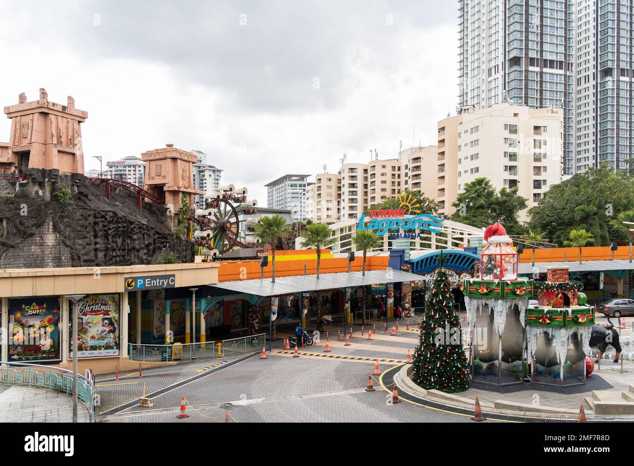 Kuala Lumpur,Malaysia - December,4,2022 : Entrance view of the Sunway ...