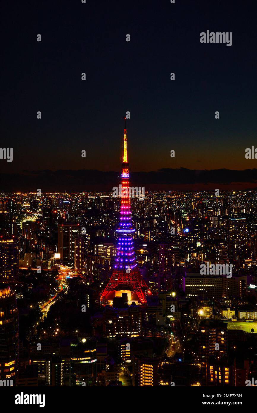 IMAGE DISTRIBUTED FOR REACHING THE LAST MILE - The Tokyo Tower in Tokyo ...