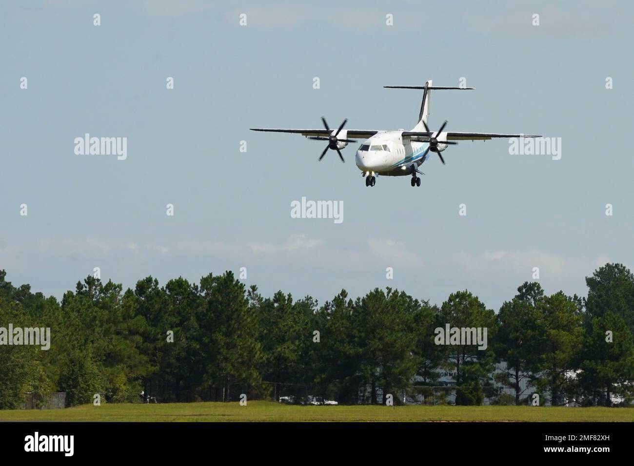 A C-146 Wolfhound from the 524th Special Operations Squadron approaches ...