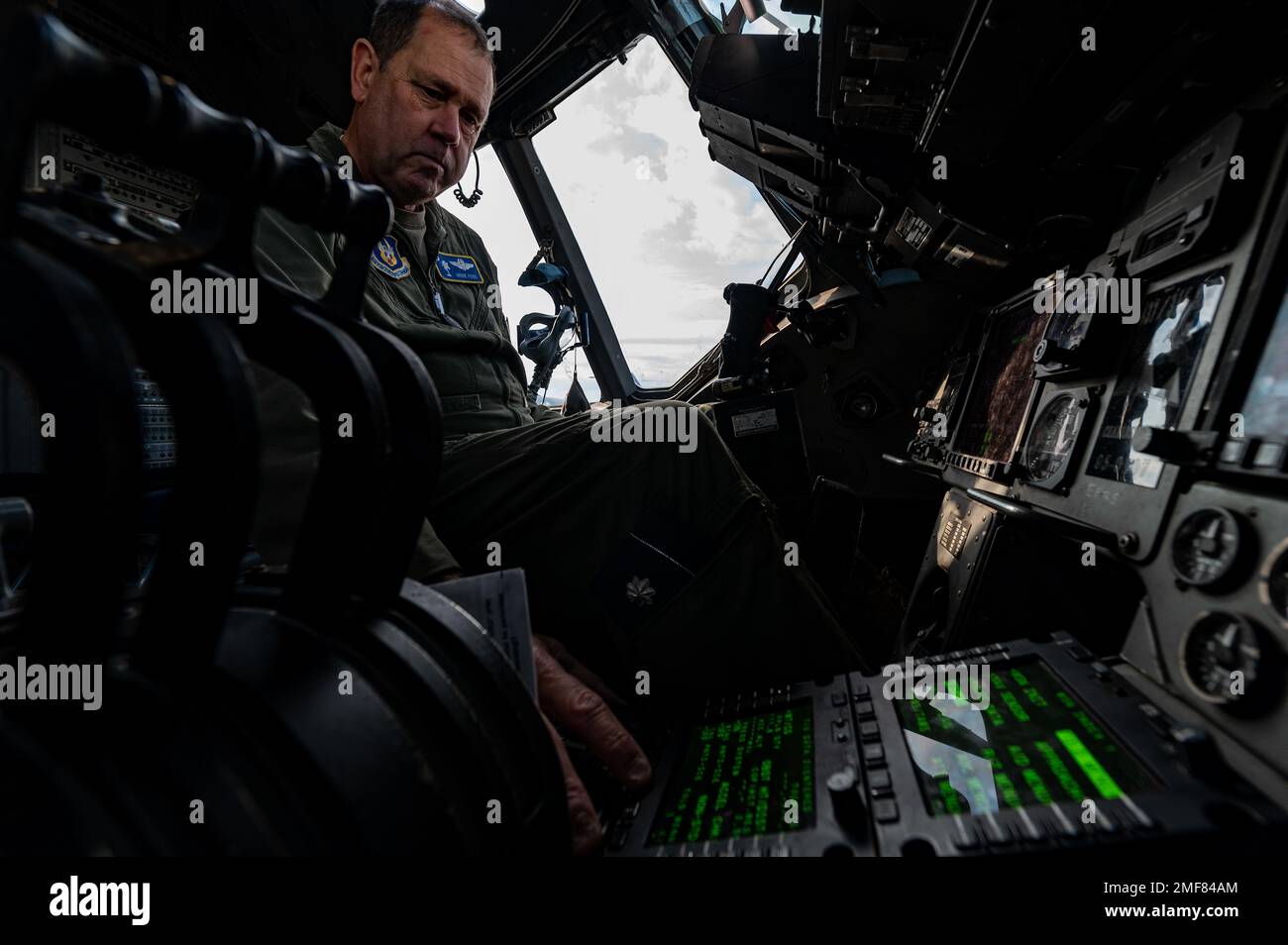 U.S. Air Force Lt. Col. Mark Pool, a pilot assigned to the 300th ...