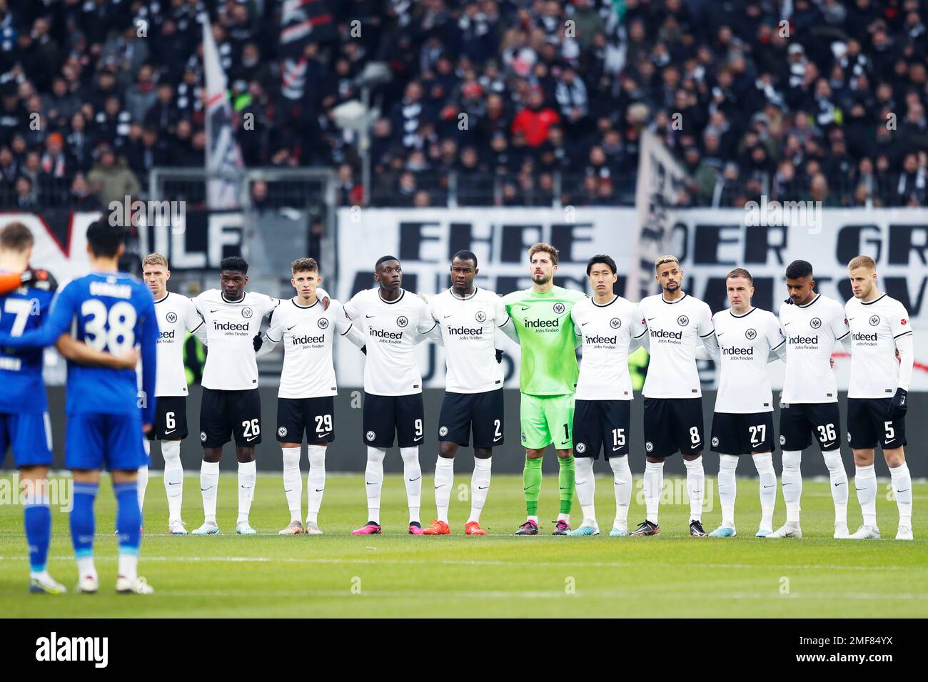 Frankfurt, Germany. Credit: D. 21st Jan, 2023. Frankfurt team group ...
