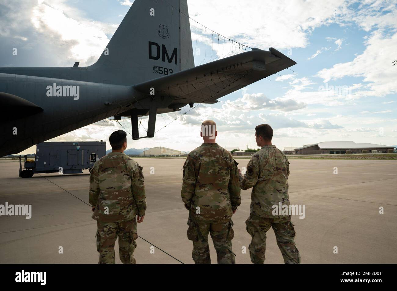 Airmen assigned to the 755th Aircraft Maintenance Squadron celebrate ...