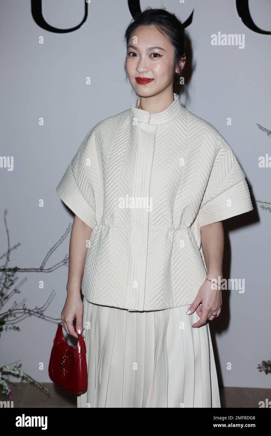 Anny Fan attends private dinner celebrating the Gucci High Jewelry Collection at Hotel Ritz’ on ...